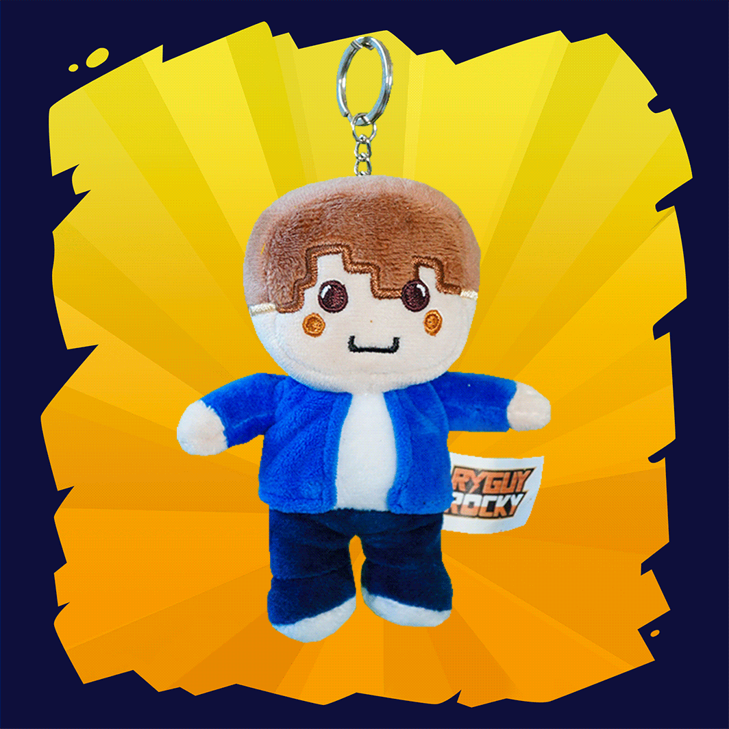Ryguyrocky Mini Keychain/Bag Tag Plushie – RyGuyRocky